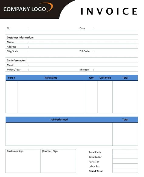 Maintenance Invoice Template Sexiezpicz Web Porn