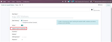 Leads In Odoo 16 CRM Odoo V16 Enterprise Edition Book