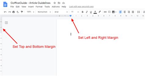 How To Change Margins In Google Docs Officebeginner