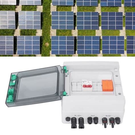 YUM Bote De Combinaison PV PV Combiner Box 2 String Box Combiner