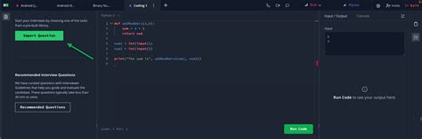 key interview features hackerrank support center