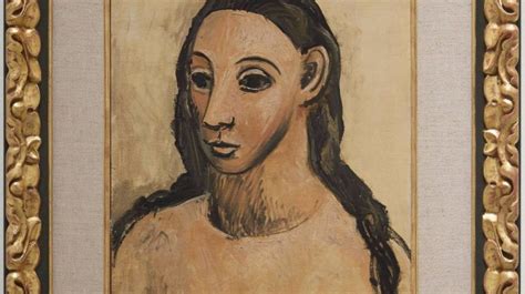 El Cuadro De Picasso Busto De Mujer Joven Es Exhibido Luego De Siete