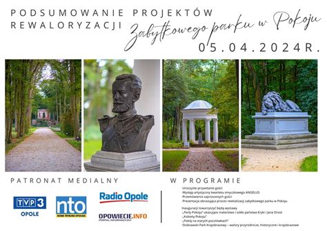 Otwarcie Zabytkowego Parku W Pokoju Ju W Pi Tek Opowiecie Info