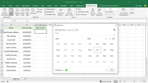 How To Use Date Picker In Excel YouTube