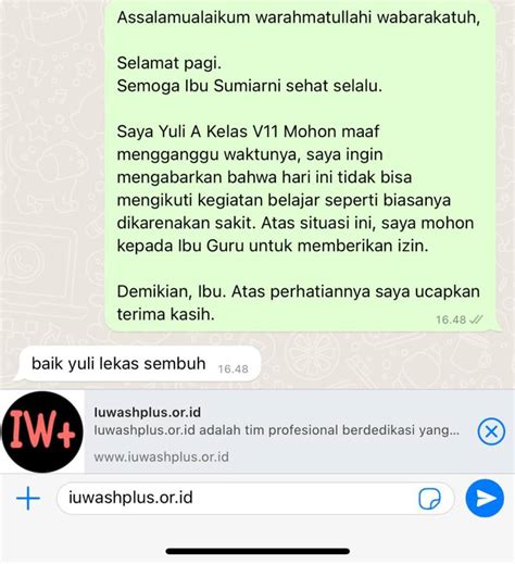 Contoh Surat Izin Untuk Sekolah Contoh Surat Resmi