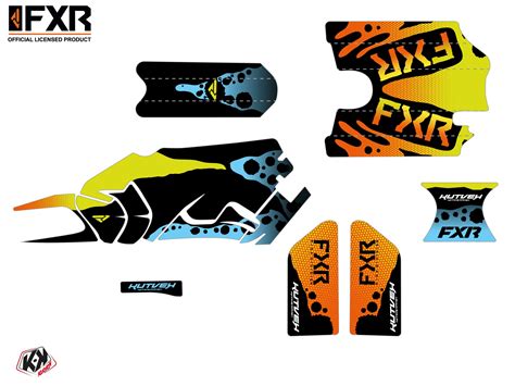 Stacyc Dirt Bike Fxr Dart Frog Graphic Kit Kutvek