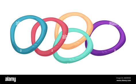 Ponytail Holder Stock Vector Images Alamy