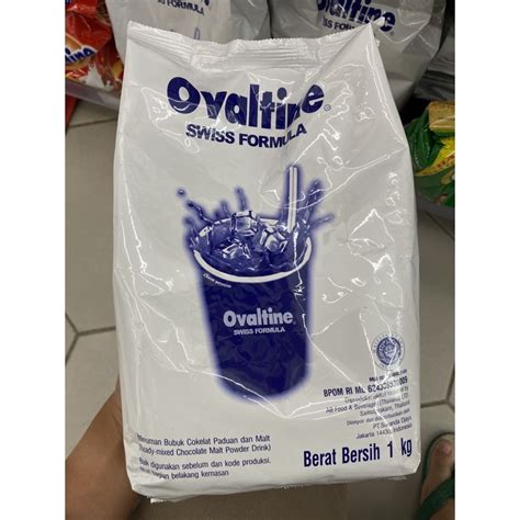 Jual Ovaltine Chocolate Malt Swiss Formula 1 Kg Shopee Indonesia