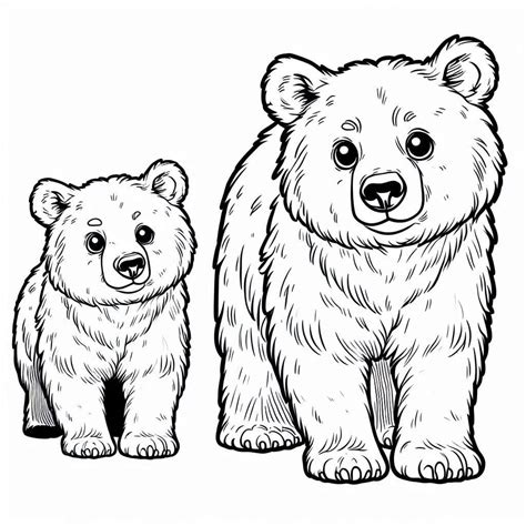 Dibujos De Osos Lindos Para Colorear Para Colorear Pintar E Imprimir