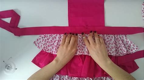 Como Fazer Avental Junino Passo A Passo Completo Vestidos Rompers