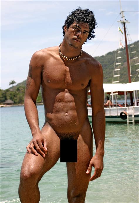 Gato E Barco Poster Brazilian Male Nude Gay Art Male Art Male Nude