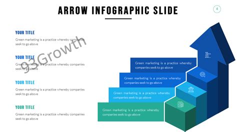 Chia sẻ bộ tài liệu quy trình Power point ARROW INFOGRAPHIC SLIDE