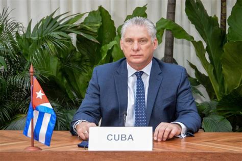 Intervención de Miguel Mario Díaz Canel Bermúdez Presidente de la