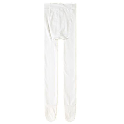 Adult White Stockings Plus Size Womens Autumn And Winter Fleece Thickened One Piece Dance Socks