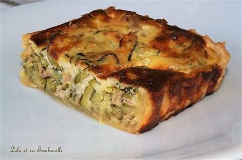 Tarte Aux Courgettes Thon Parmesan Recette De Lolo Et Sa Tambouille