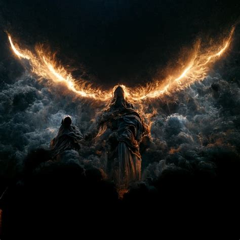 Battle Between Demonic Gods Hyper Realistic Ultra Midjourney Openart