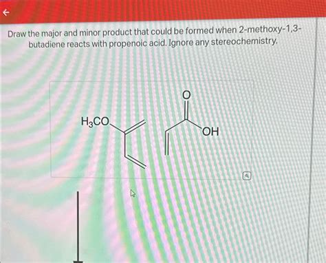 Solved Draw The Major And Minor Product That Could Be Formed Chegg