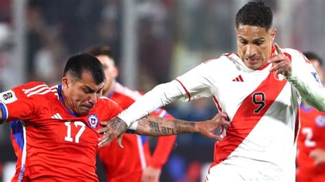 Perú sigue de malas cayó ante Chile y se complica en las Eliminatorias