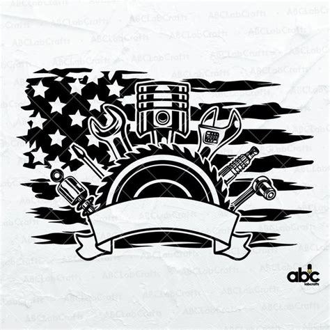 US Mechanic Svg File Mechanic Tools Svg Wrenches Svg Repair Svg