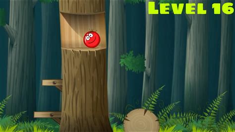 Red Ball 4 Chapter 2 Deep Forest Level 16 Walkthrough Gameplay