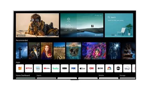 Lg Announces Webos Smart Tv Platform With Redesigned Home Screen