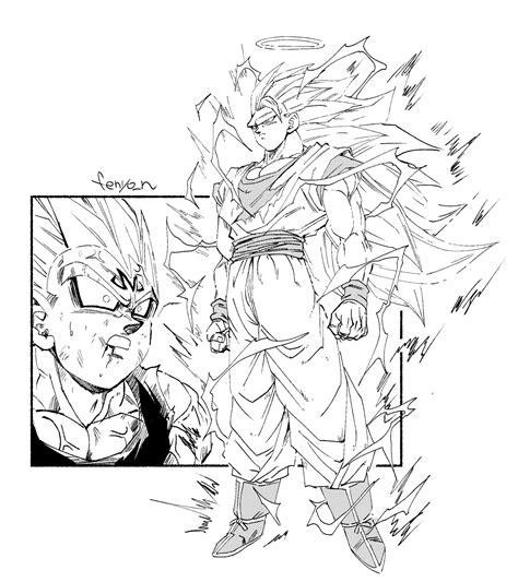 Vegeta Ssj Coloring Pages