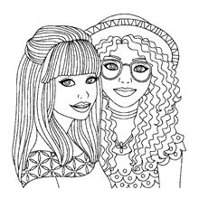 Introduzir Imagem Desenhos De Melhores Amigas Tumblr Para Colorir E