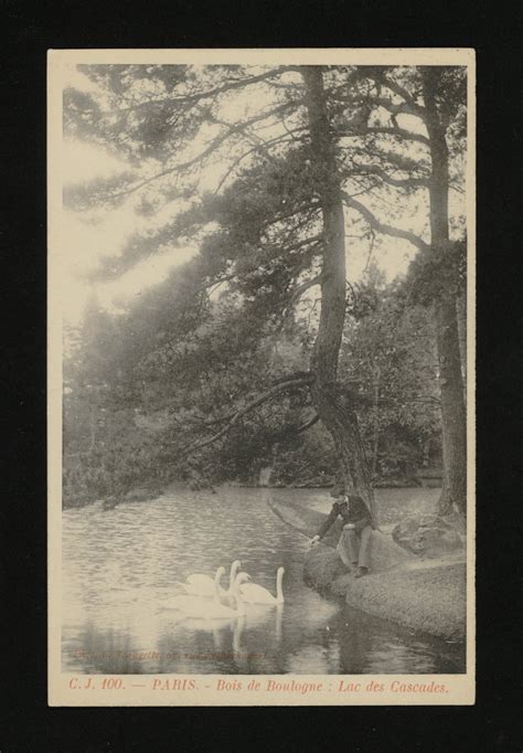 Bois de Boulogne Lac des Cascades à Paris 16e Cartorum