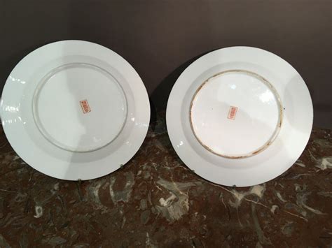 Proantic Paire D Assiettes Porcelaine De Chine