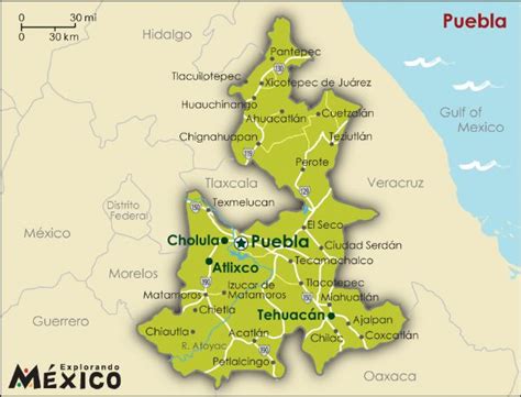 Mapa De Puebla