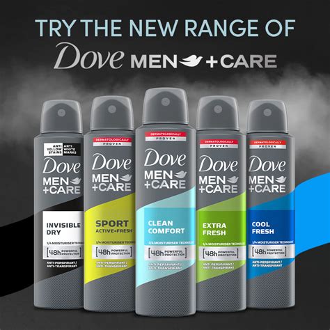 Buy Dove Men Care Clean Comfort Dry Spray Antiperspirant Deodorant