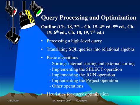 ppt query processing and optimization powerpoint presentation free download id 9244018