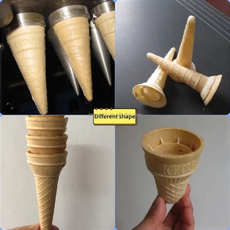 Commercial Automatic Ice Cream Cone Wafer Biscuit Machine Sugar Cone