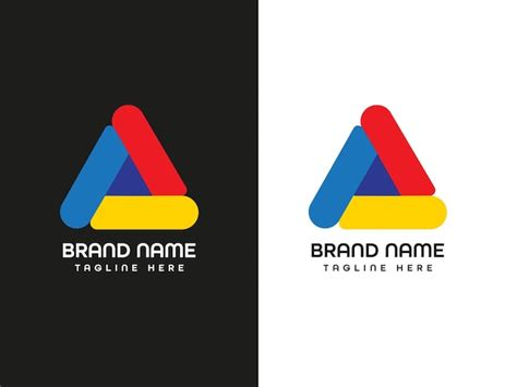 Buchstaben Logo Design Premium Vektor