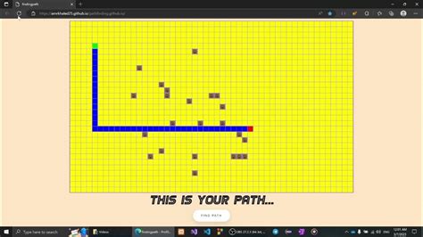 shortest path finding visualizer bfs youtube