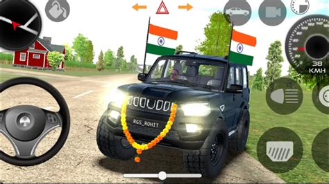 Kali Colour Mein Mahindra Scorpio Indian Cars Simulator 3D Gameplay