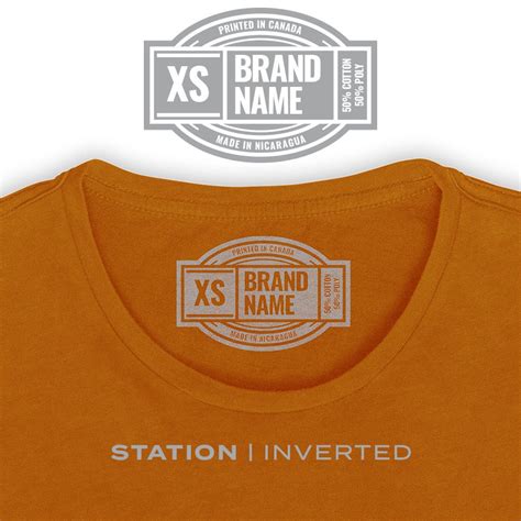 Neck Label Template Pack V2 Etsy