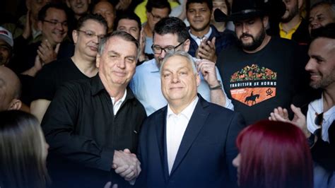 Bolsonaro se reúne premiê da Hungria Viktor Orbán na Argentina