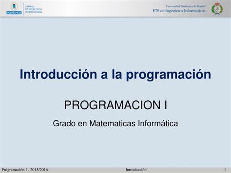 pdf de programación introducción a la programación