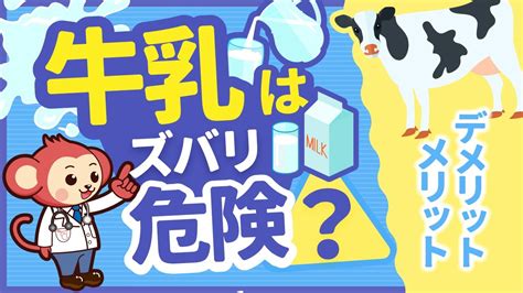 注目牛乳はかなり危険体に悪い理由を解説良い側面の話もします YouTube