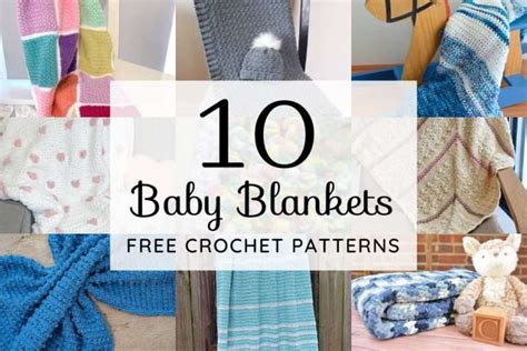 10 Crochet Baby Blankets Patterns Hookfully