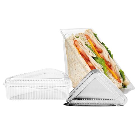 Envase Para Sandwich Y Cheesecake Triangular Productos Gran