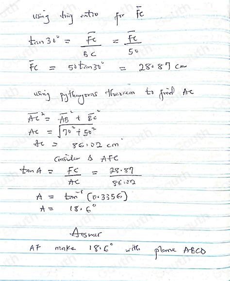 Solved 4 5 Marks 45 46 Marks The Diagram Shows A Wedge ABCDEF The