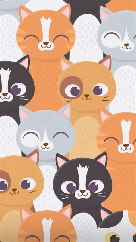 Pin de Joe Moore en Cats Fondos de gatos animados Ilustración de