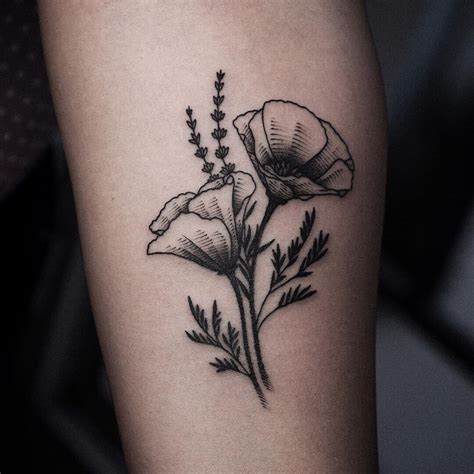 101 Amazing California Poppy Tattoo Ideas You Need To See Outsons