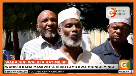 Jamii Ya Wabajuni Waliohamishwa Maeneo Yao Kufuatia Vita Vya Shifta