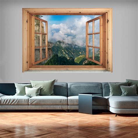 3D WANDILLUSION FENSTERBLICK Fototapete Vlies Tapete Xxl Wandtapete C C