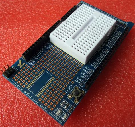 Pi Ce Prototype De Carte D Extension Mega Protoshield V Pour Arduino