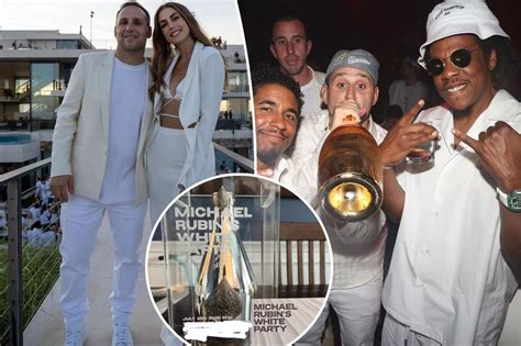 Michael Rubins All White Party Draws A List Celebrities Video
