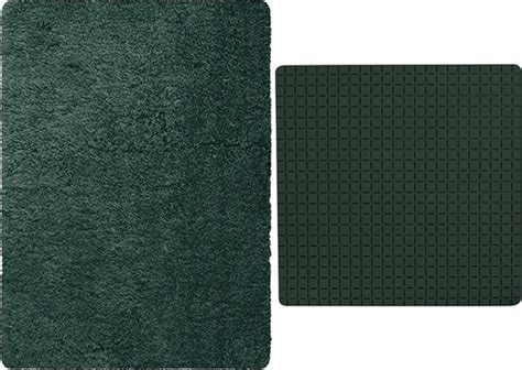 MSV Douche Anti Slip Droogloop Matten Venice Badkamer Set Rubber